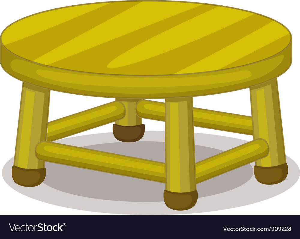 Stool Royalty Free Vector Image - VectorStock