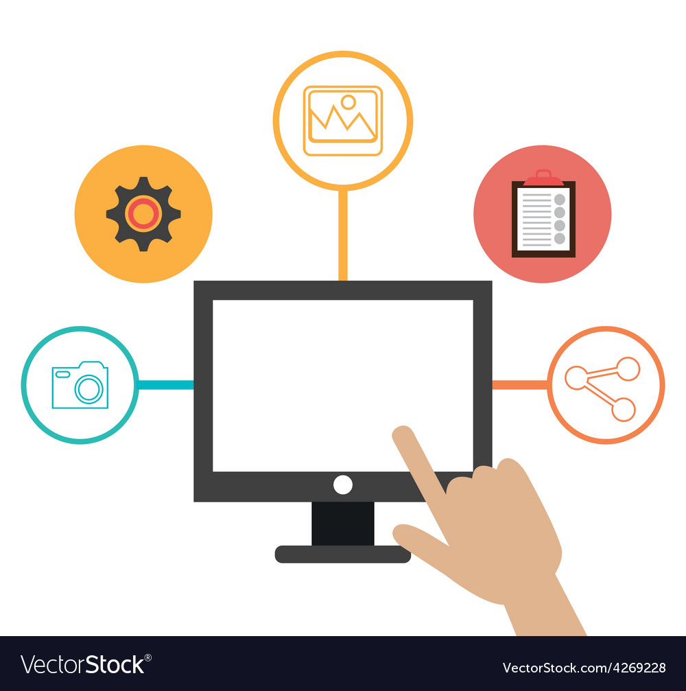 Technology design Royalty Free Vector Image - VectorStock