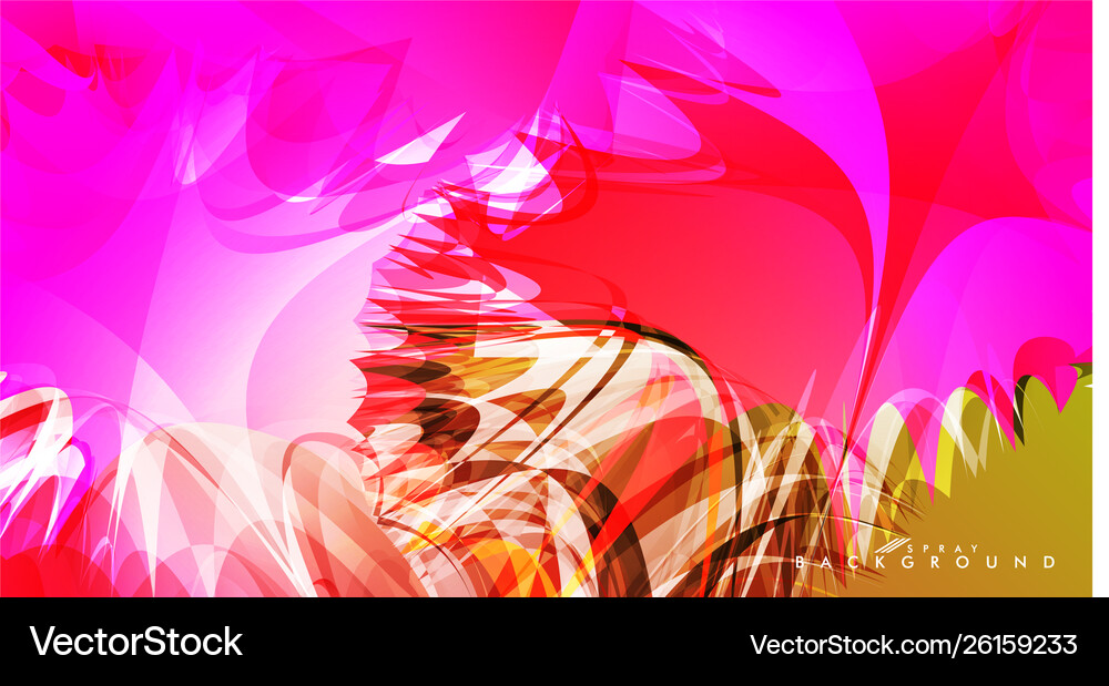 Abstract background color watercolor mix Vector Image