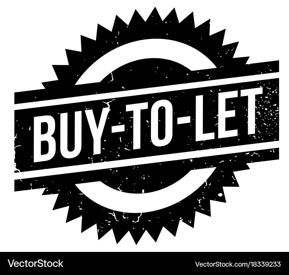 Buy-to-let rubber stamp Royalty Free Vector Image