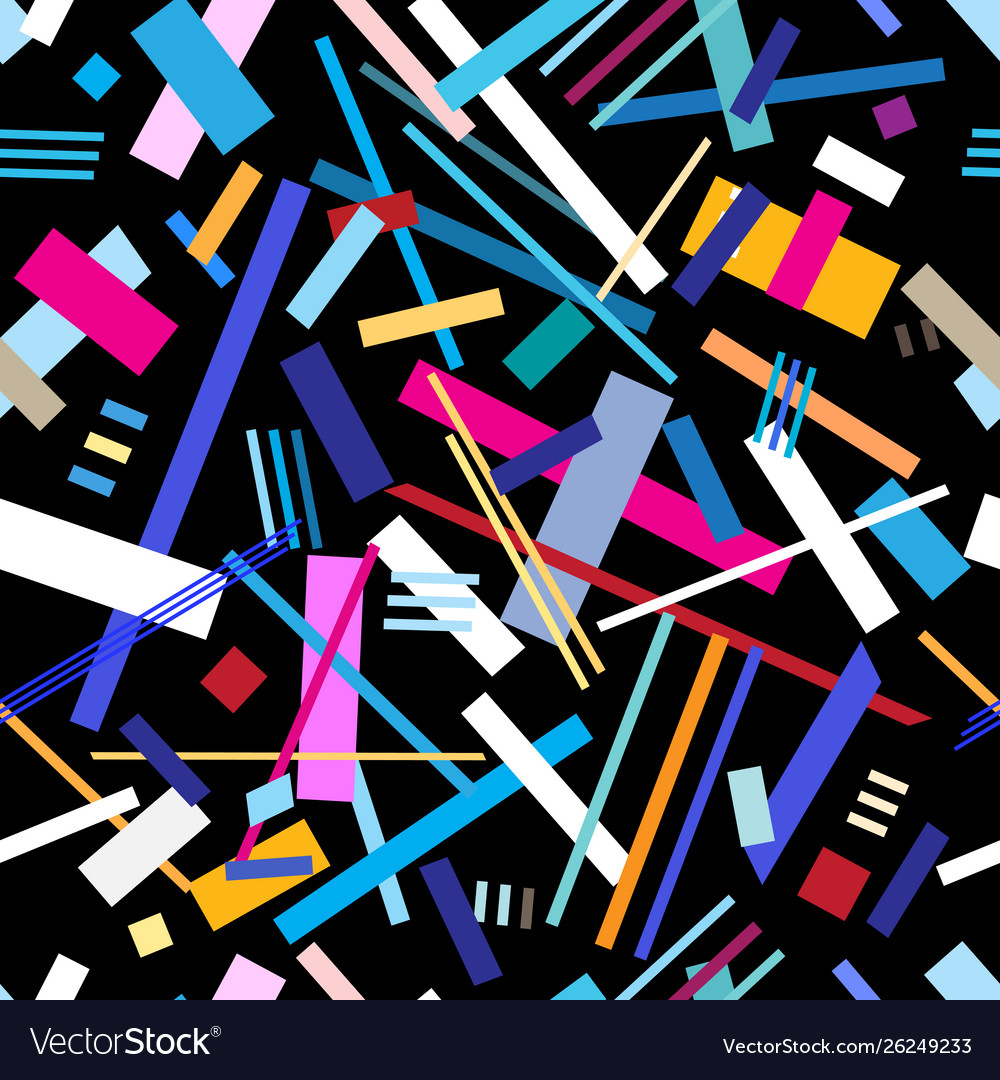 Geometric Strip Pattern Royalty Free Vector Image