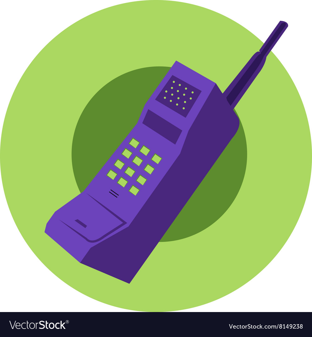 Cell phone Royalty Free Vector Image - VectorStock