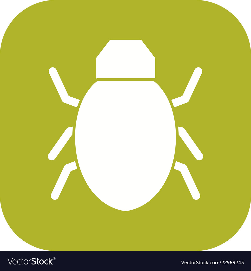 Bug icon Royalty Free Vector Image - VectorStock