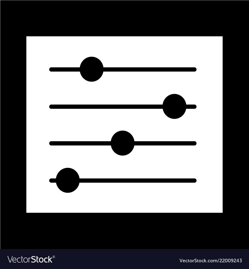 Control icon Royalty Free Vector Image - VectorStock