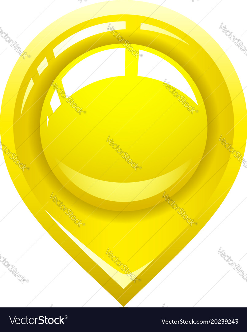 Pointer location for map Royalty Free Vector Image