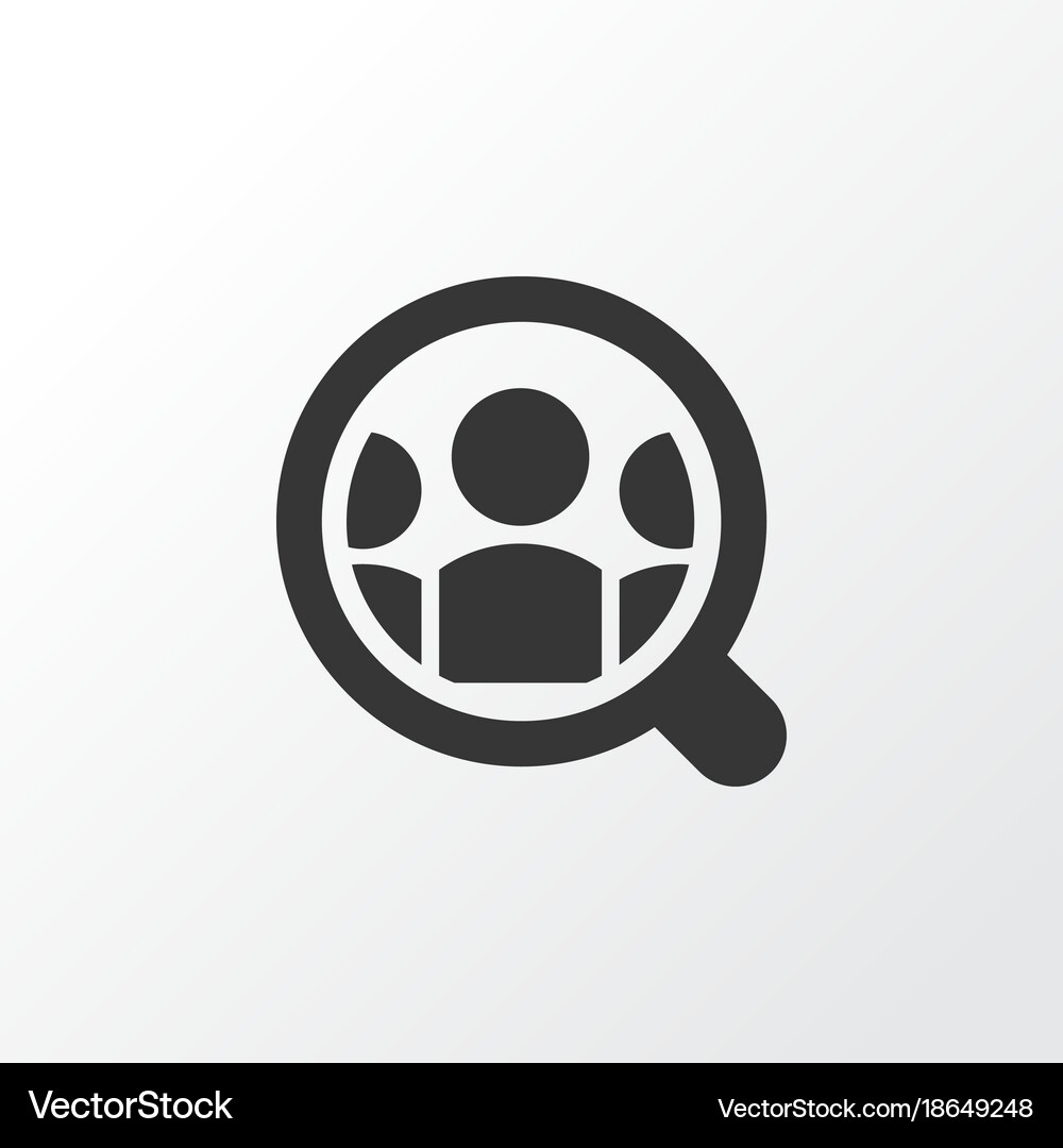 People icon symbol premium quality isolated Vector Image