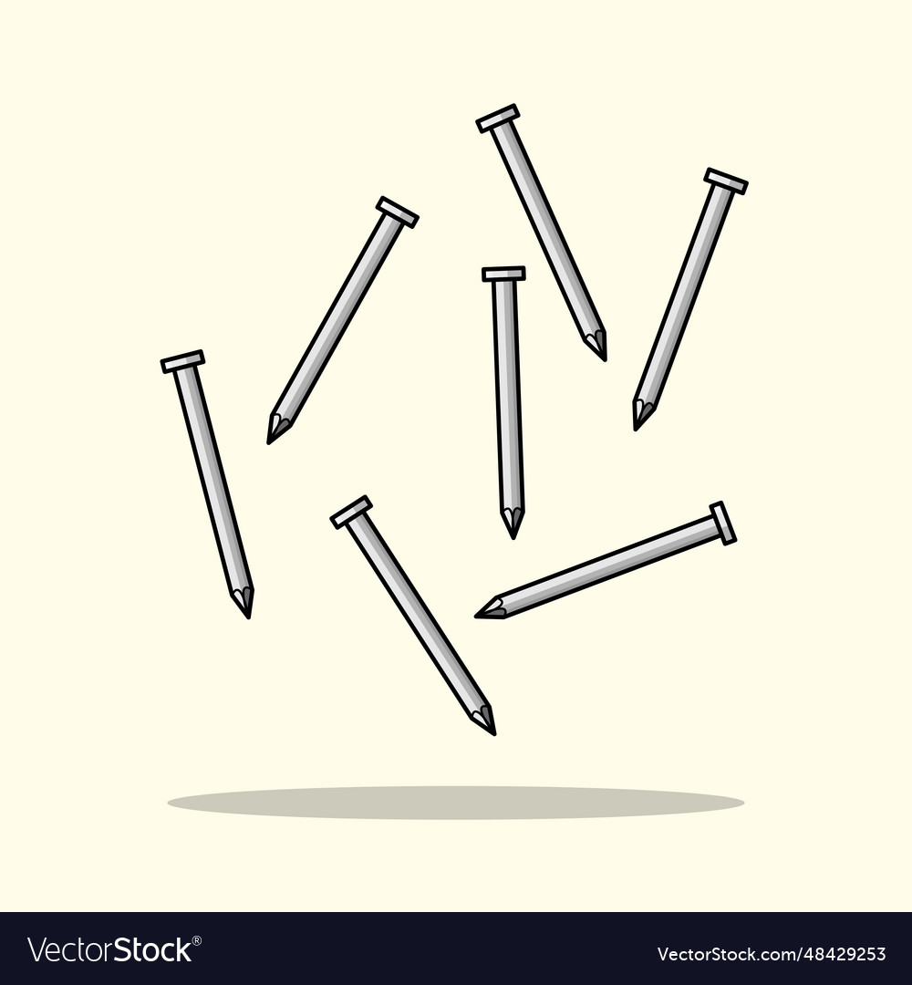 Nails Royalty Free Vector Image - VectorStock