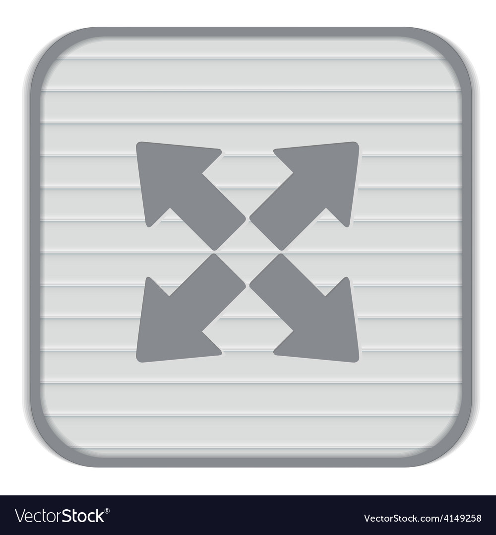 Move arrows Royalty Free Vector Image - VectorStock