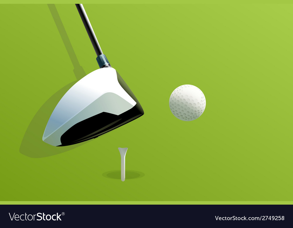 Putting golf Royalty Free Vector Image - VectorStock
