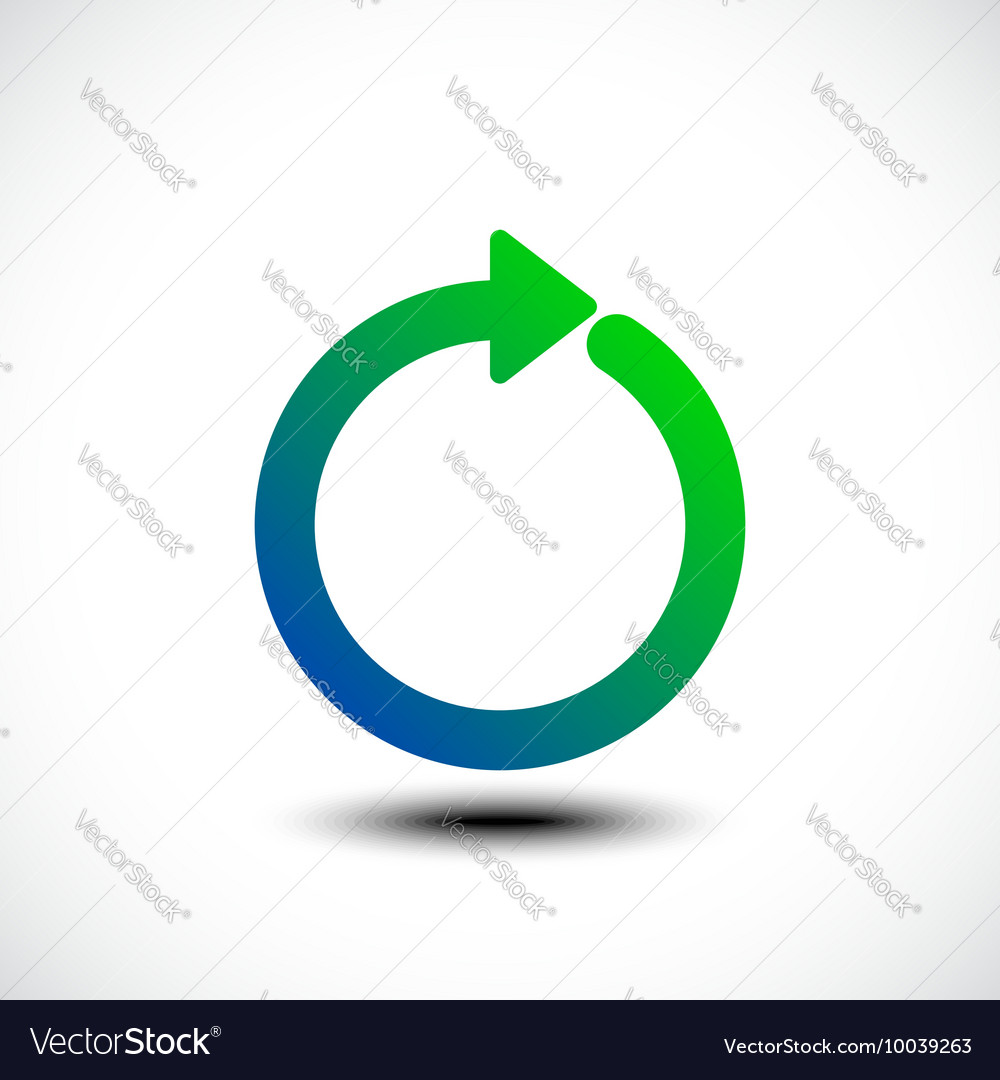 Circle arrow Royalty Free Vector Image - VectorStock