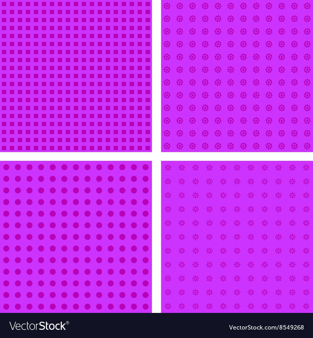 Purple seamless pattern Royalty Free Vector Image