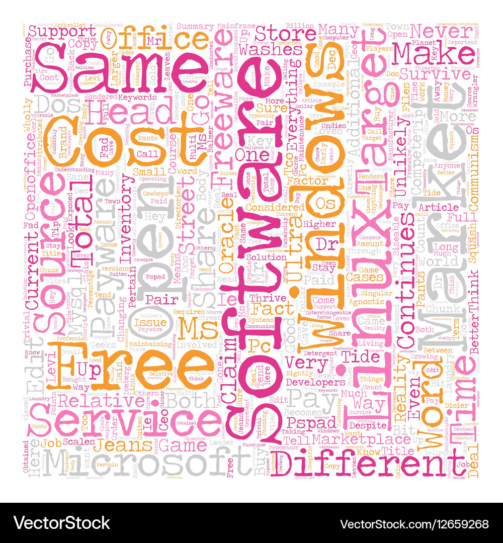Why Linux And Windows Will Never Do Your Laundry Vector Image