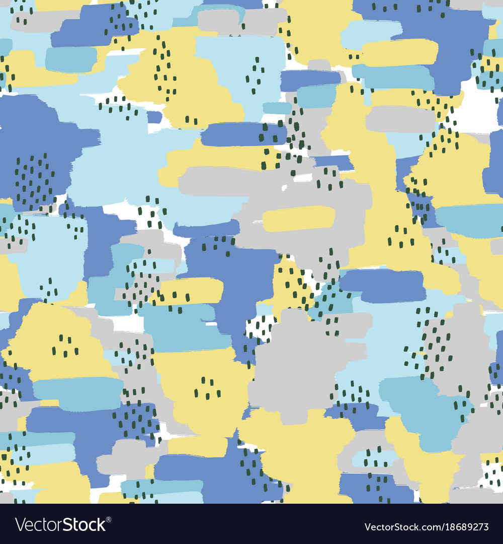 Abstract doodle pattern Royalty Free Vector Image