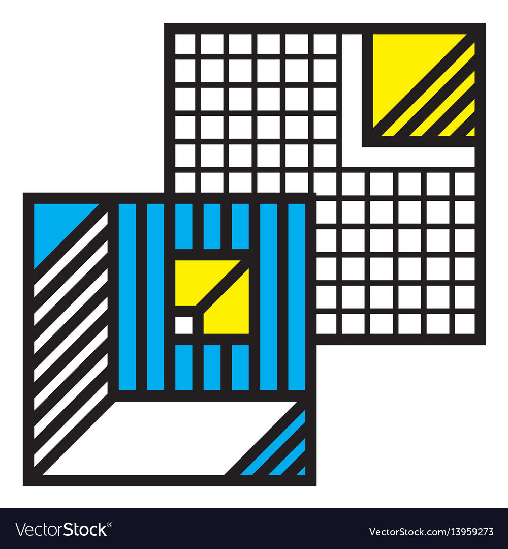 Abstract patch Royalty Free Vector Image - VectorStock