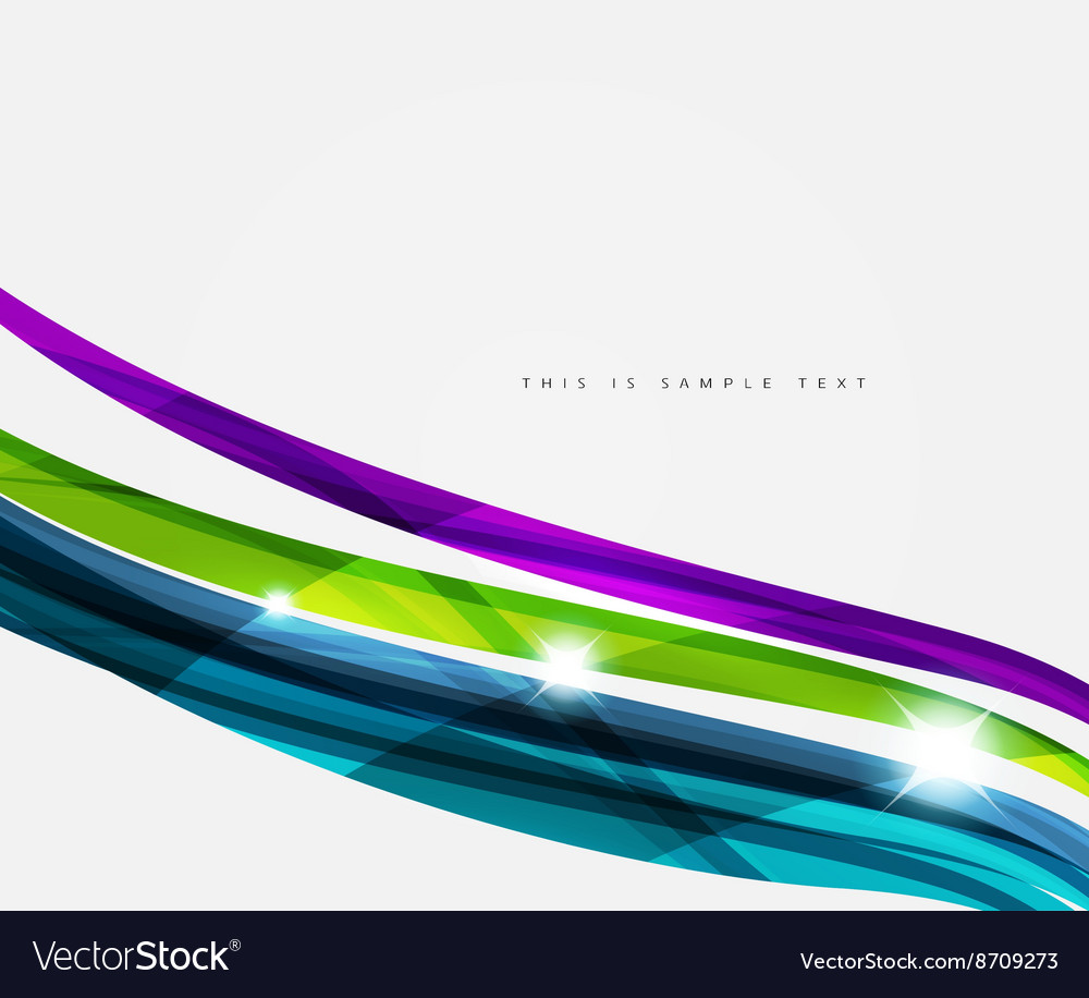 Geometric abstract background swirl colorful Vector Image