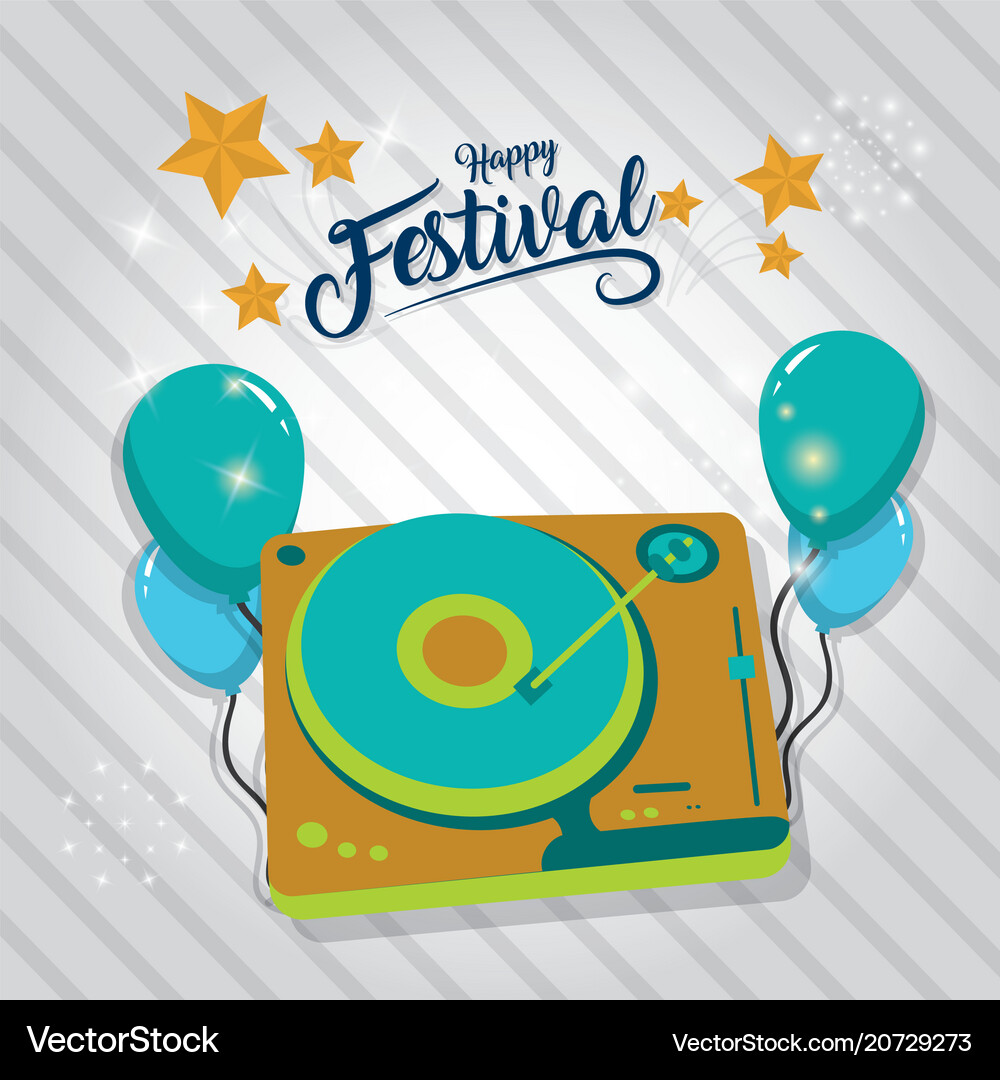 Happy festival card Royalty Free Vector Image - VectorStock