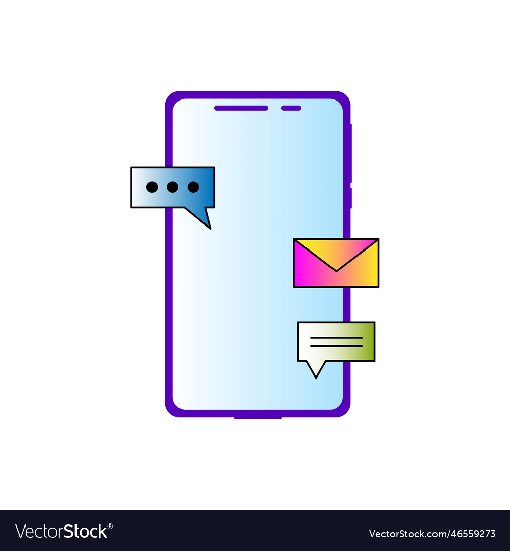 Mobile Royalty Free Vector Image - VectorStock