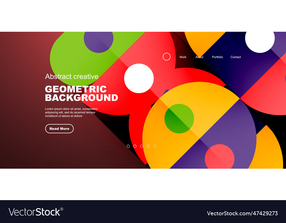 Simple circles and round elements pattern Vector Image