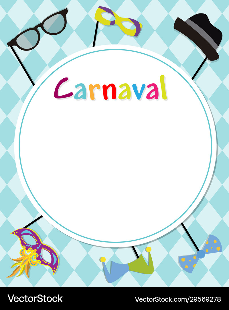 Carnival banner Royalty Free Vector Image - VectorStock