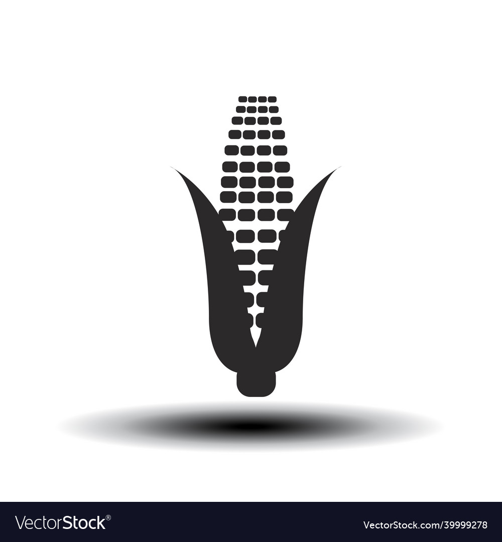 Corn icon Royalty Free Vector Image - VectorStock