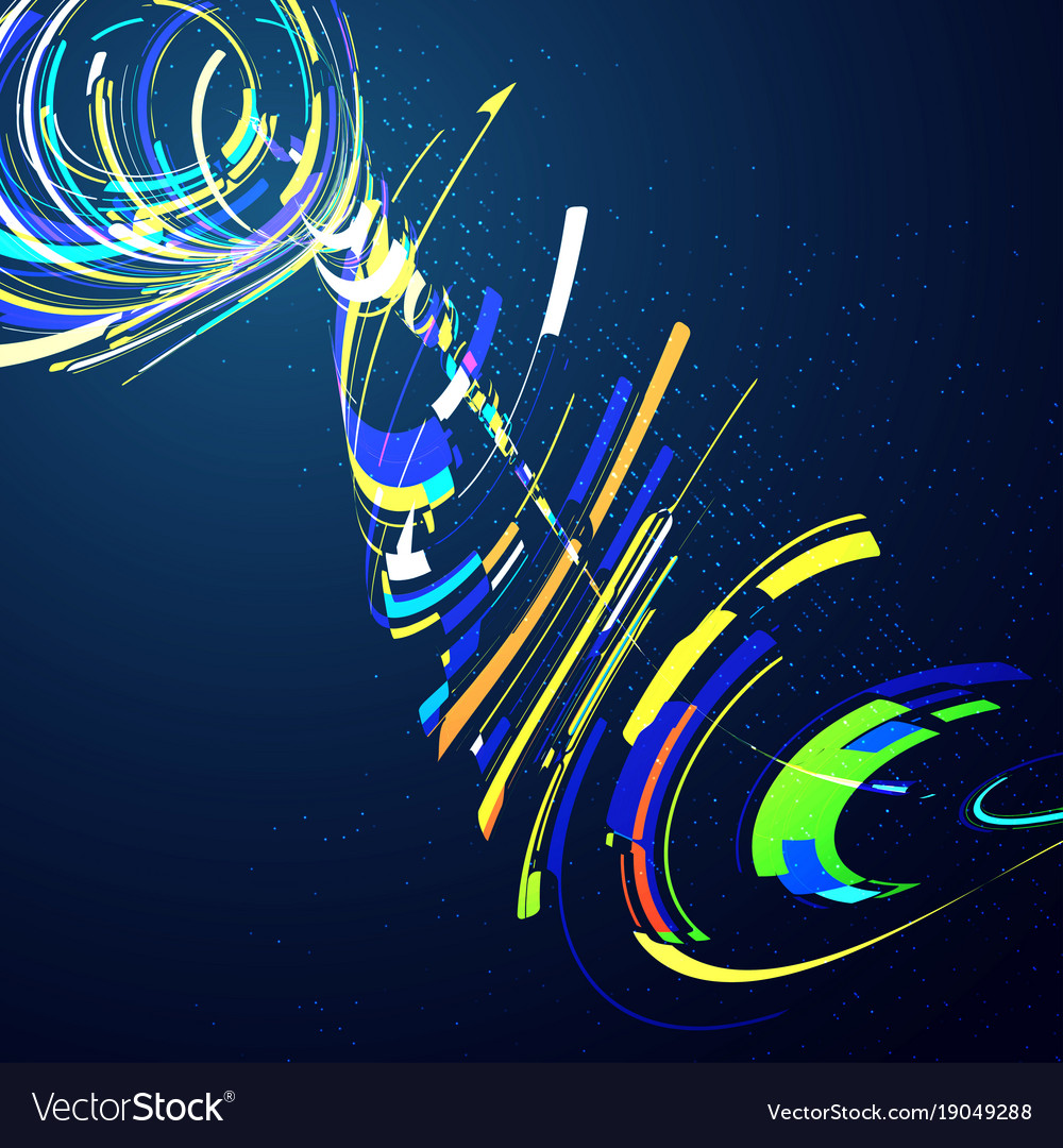 Abstract dynamic background Royalty Free Vector Image