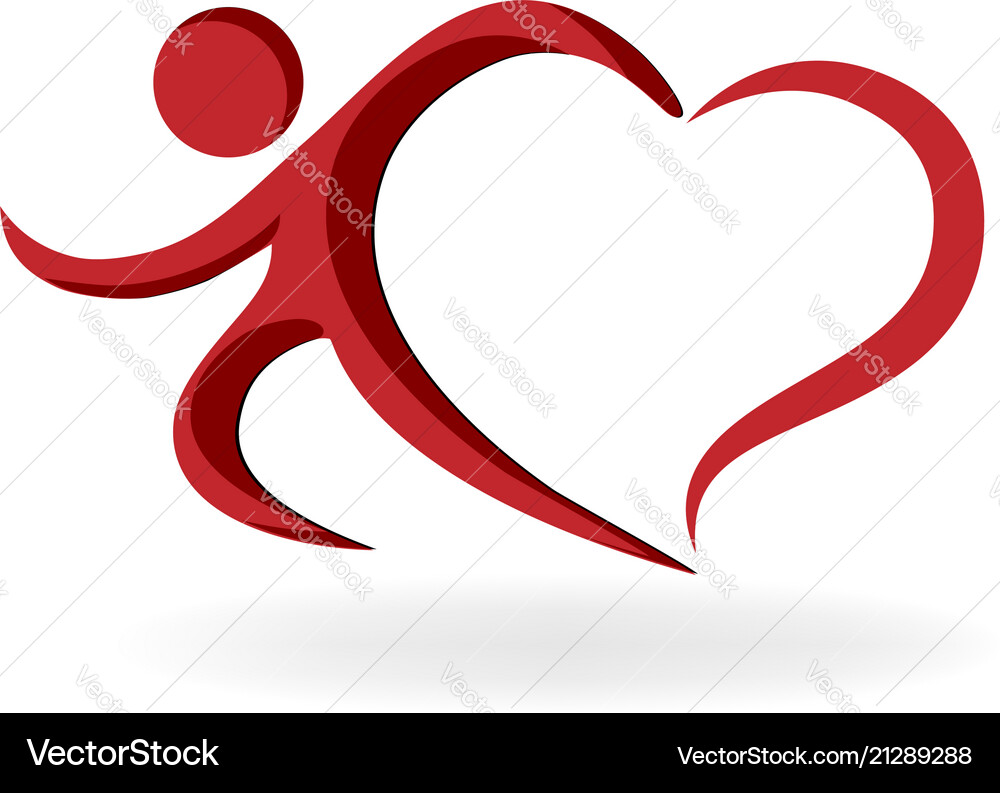 Love heart man icon Royalty Free Vector Image - VectorStock