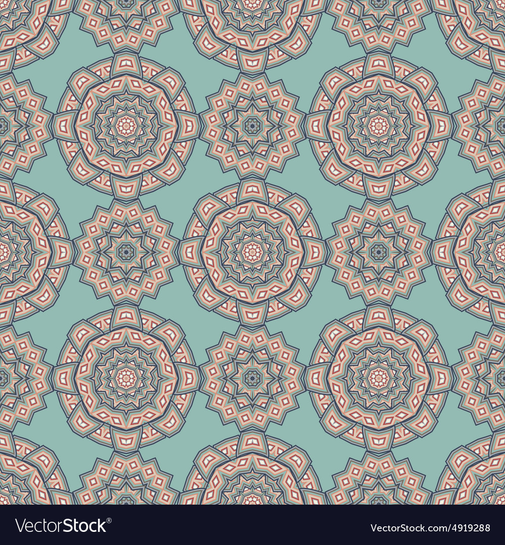 Seamless decorative pattern Royalty Free Vector Image