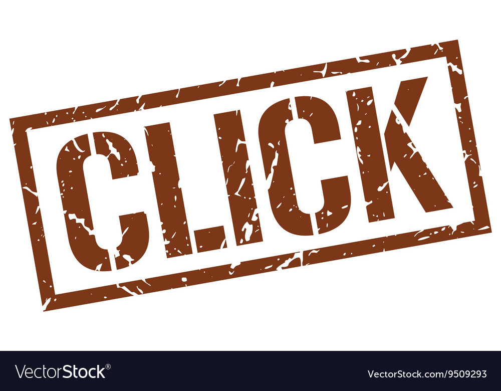 Click stamp Royalty Free Vector Image - VectorStock