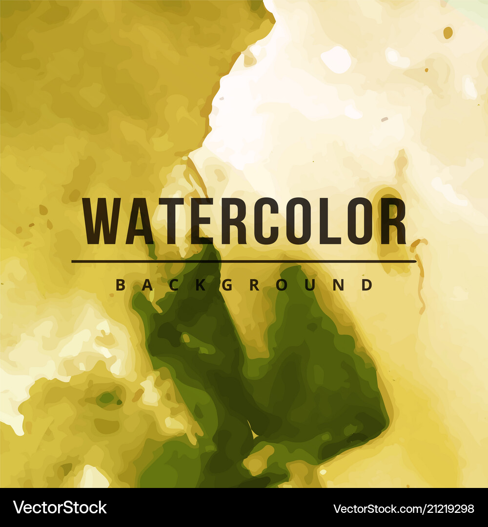 Beautiful watercolor background Royalty Free Vector Image