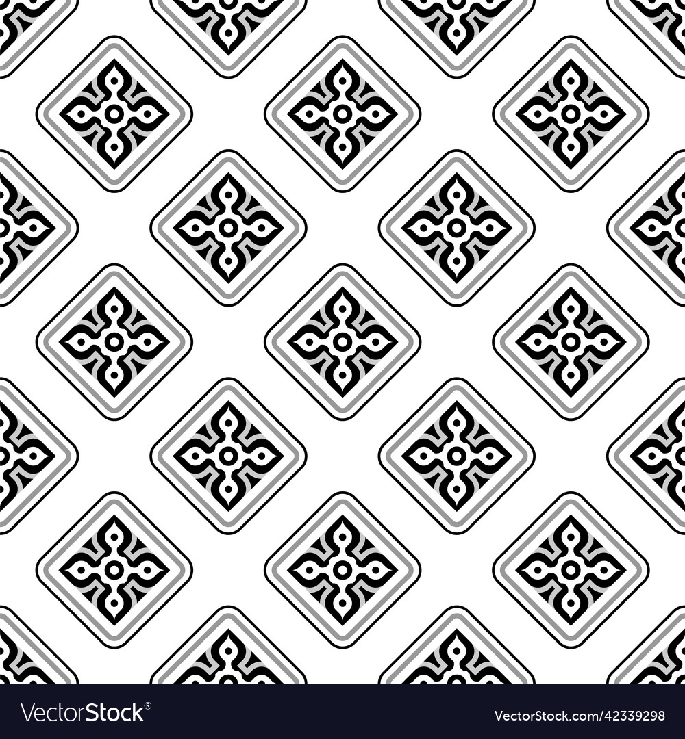 Cute tile pattern Royalty Free Vector Image - VectorStock