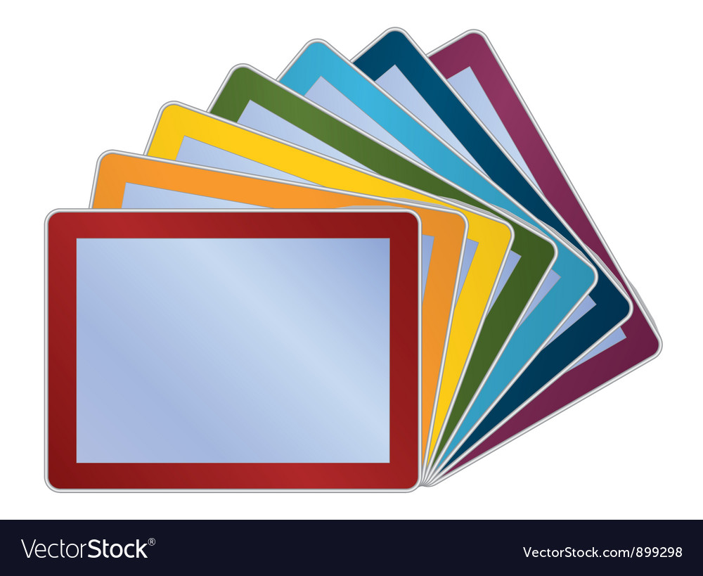 Tablets Royalty Free Vector Image - VectorStock