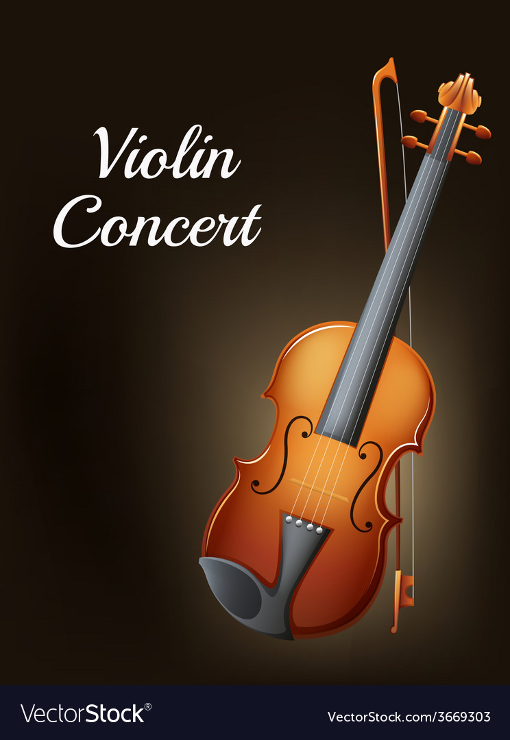 Violin Royalty Free Vector Image - VectorStock Violin Royalty Free Vector Image - VectorStock