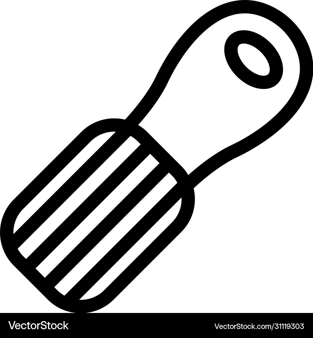 Whisk for whipping icon outline Royalty Free Vector Image