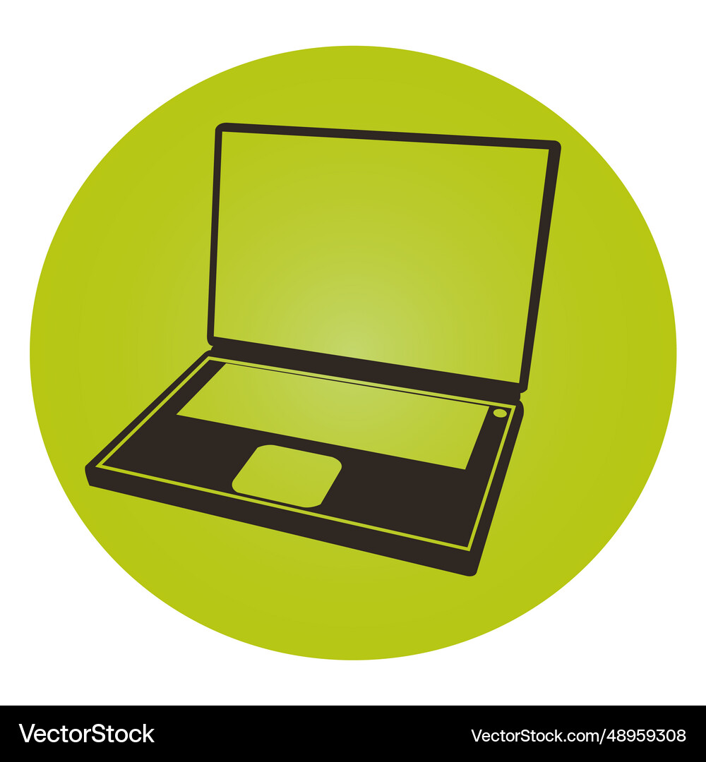 Powerboo titanium g4 computer Royalty Free Vector Image