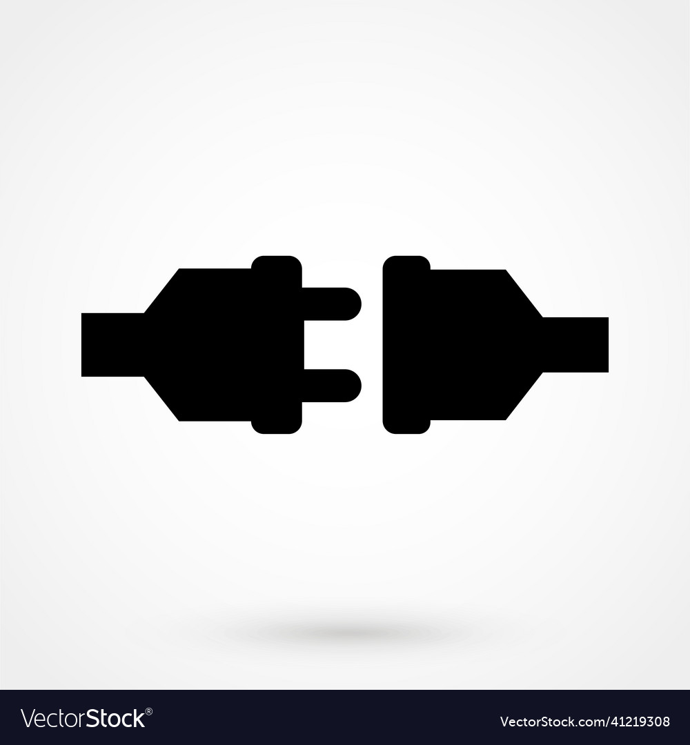 Socket plug Royalty Free Vector Image - VectorStock