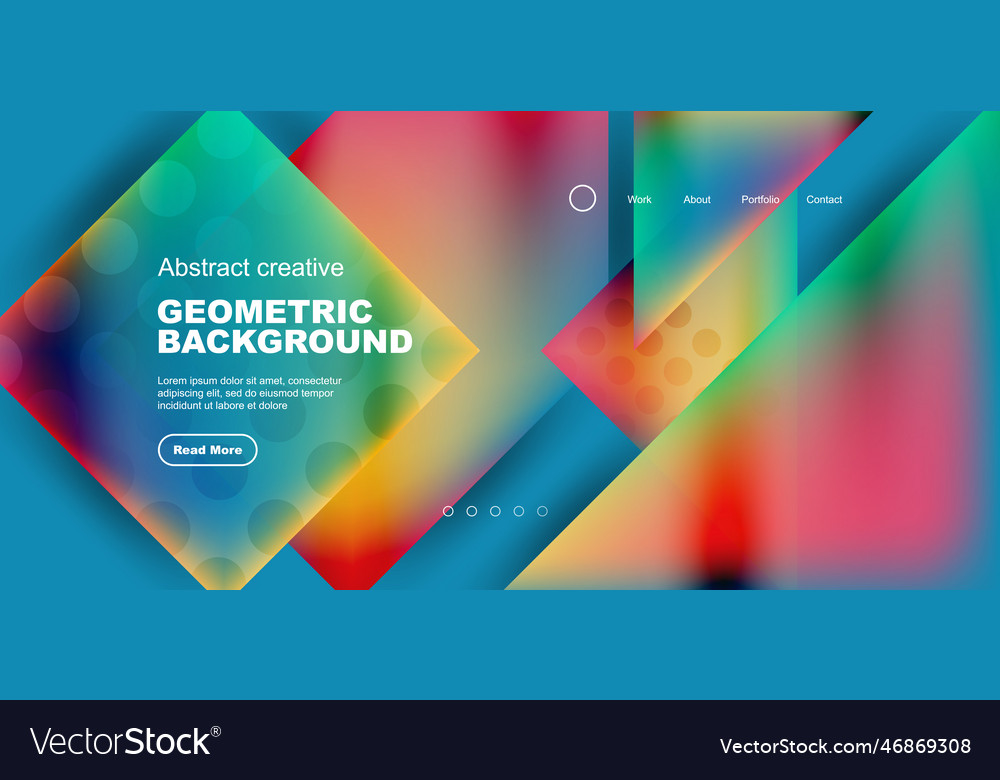 Triangle abstract background Royalty Free Vector Image