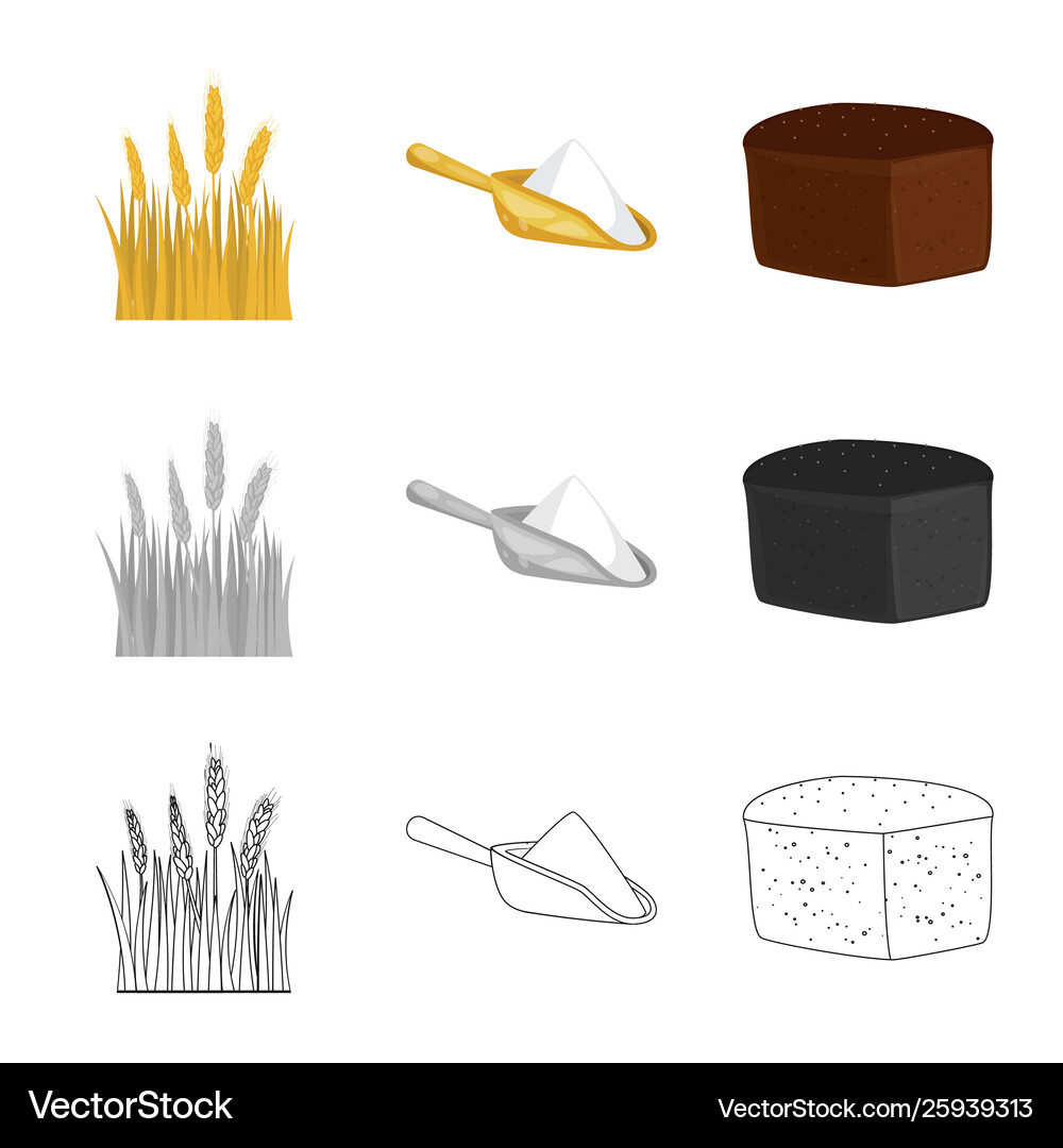 Agriculture and farming Royalty Free Vector Image