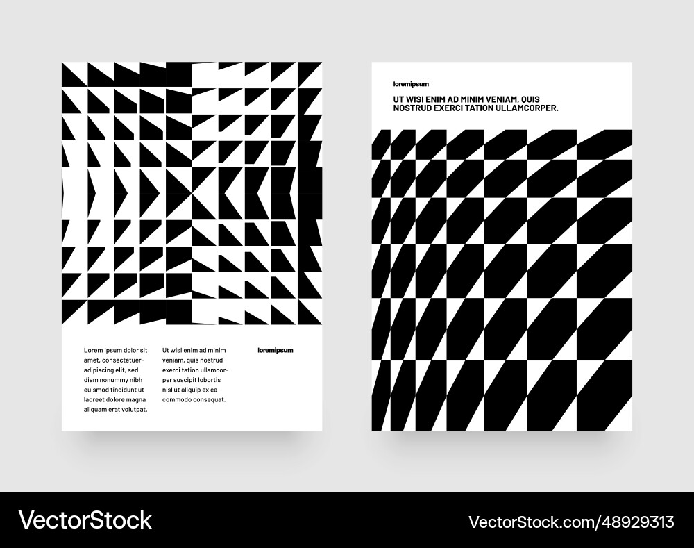 Layout template for events or business related Vector Image