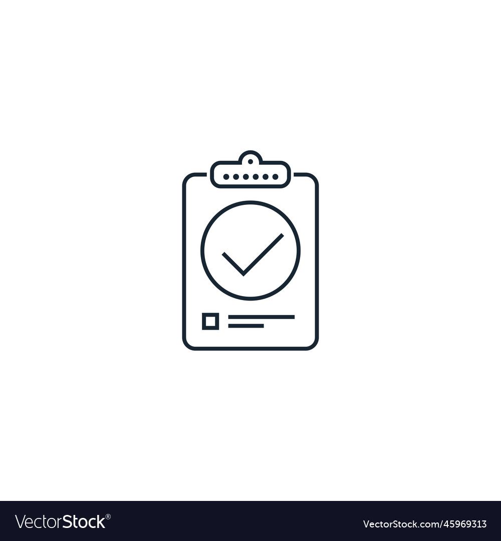 Validation creative icon from analytics research Vector Image