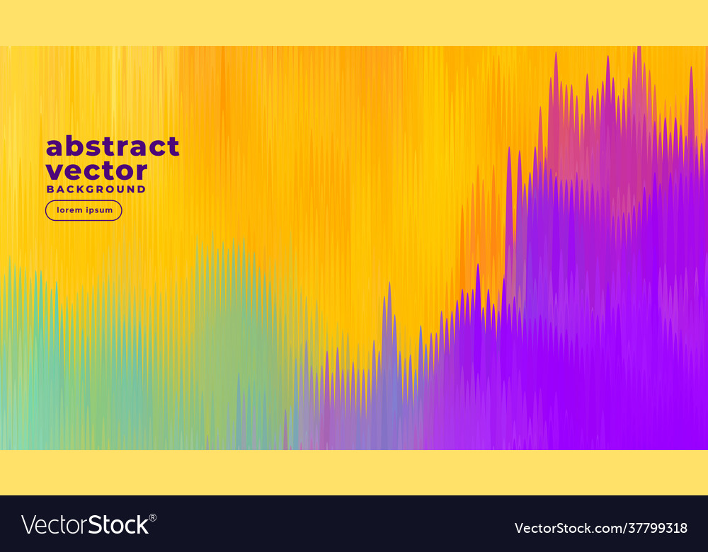 Abstract Colorful Lines Background Design Vector Image