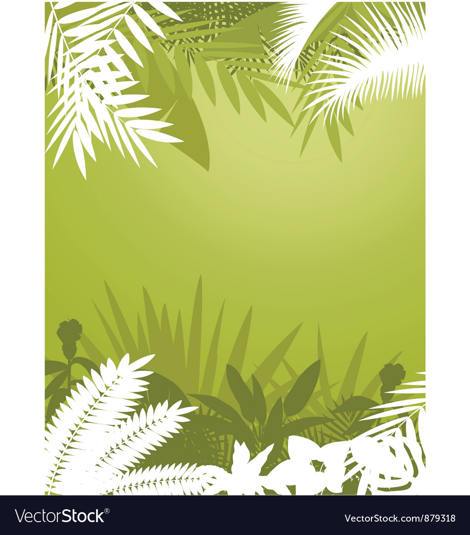 Forest background Royalty Free Vector Image - VectorStock