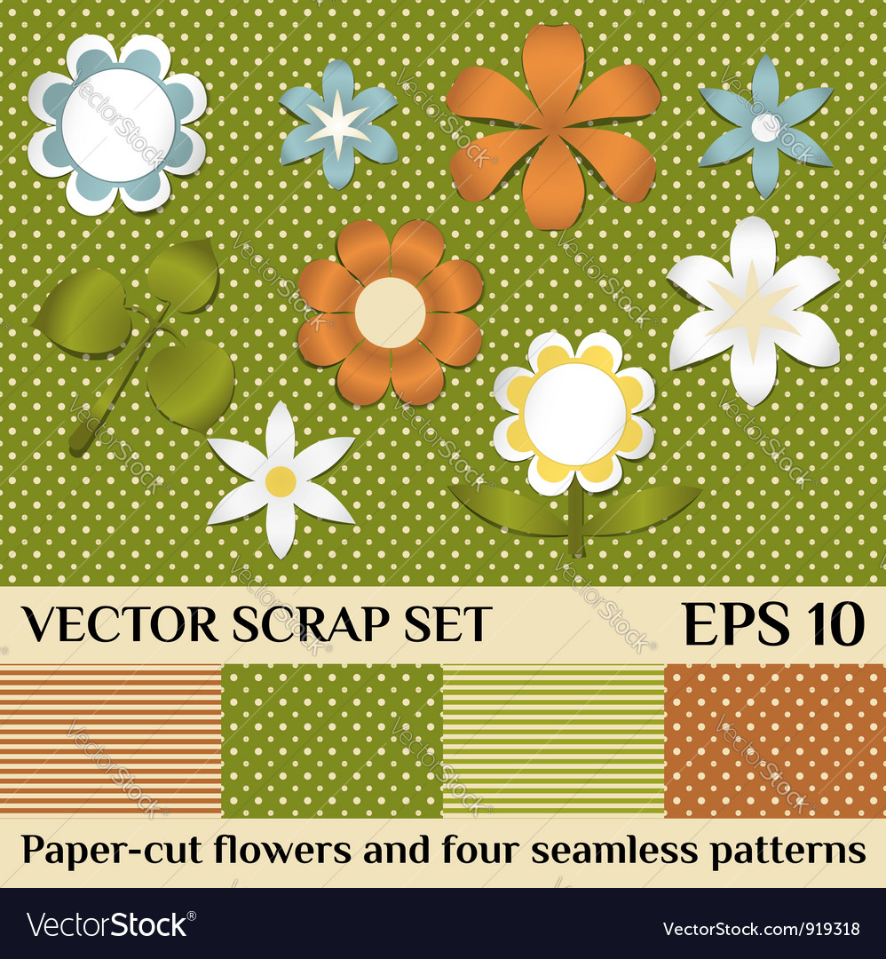 Scrap set Royalty Free Vector Image - VectorStock