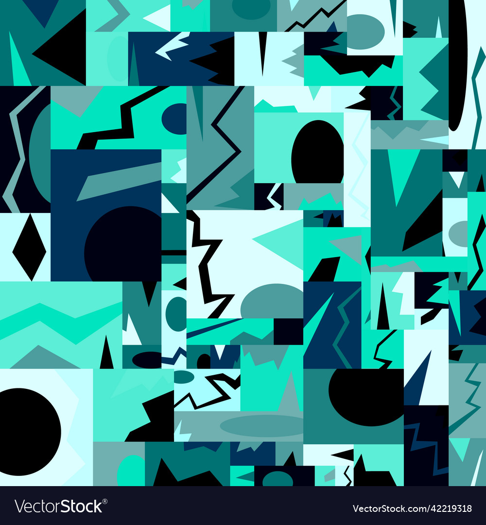Seamless background with geometric pattern Vector Image