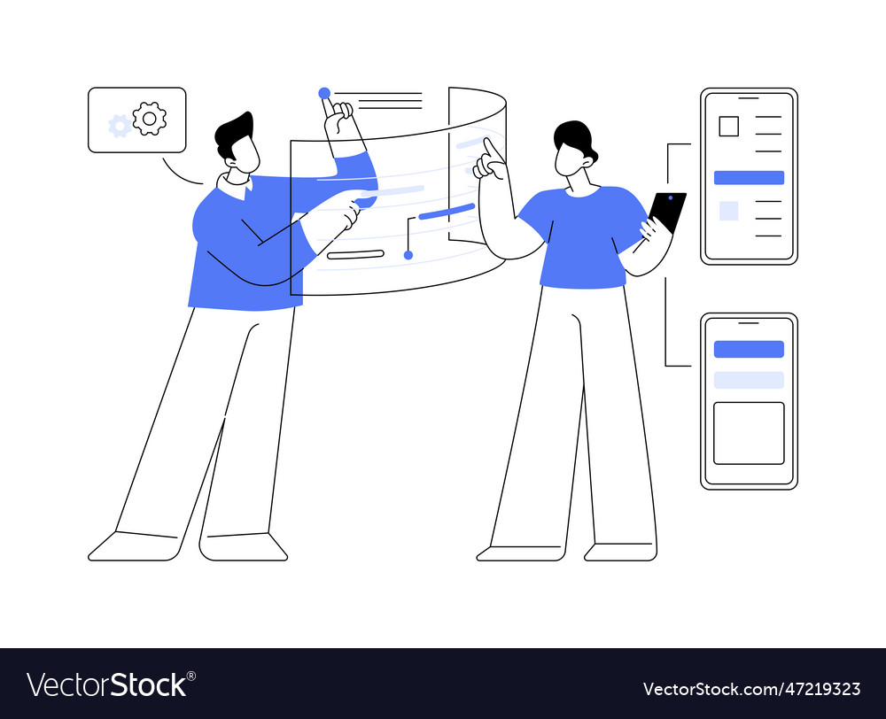 Beta testing abstract concept Royalty Free Vector Image Beta testing abstract concept Royalty Free Vector Image
