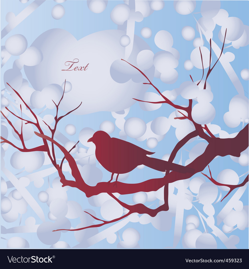 Bird background Royalty Free Vector Image - VectorStock