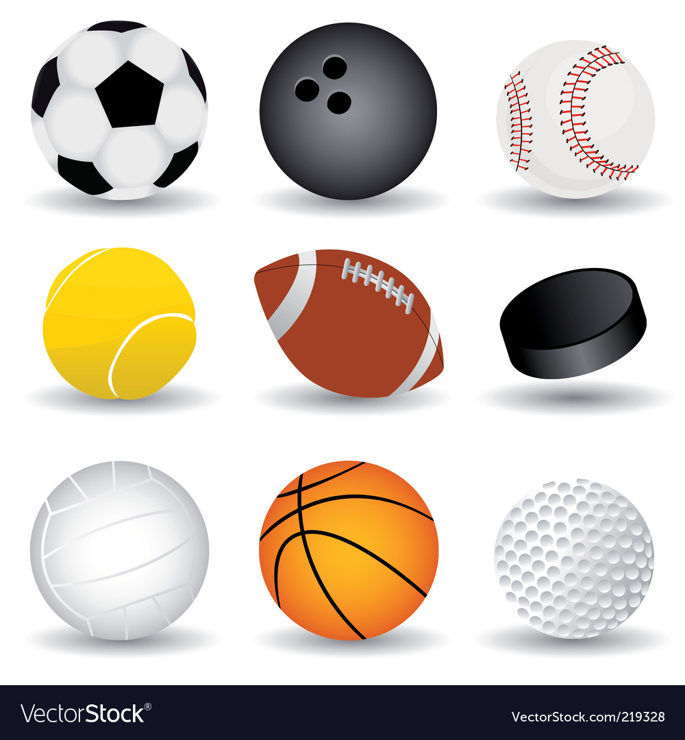 Balls Royalty Free Vector Image - VectorStock