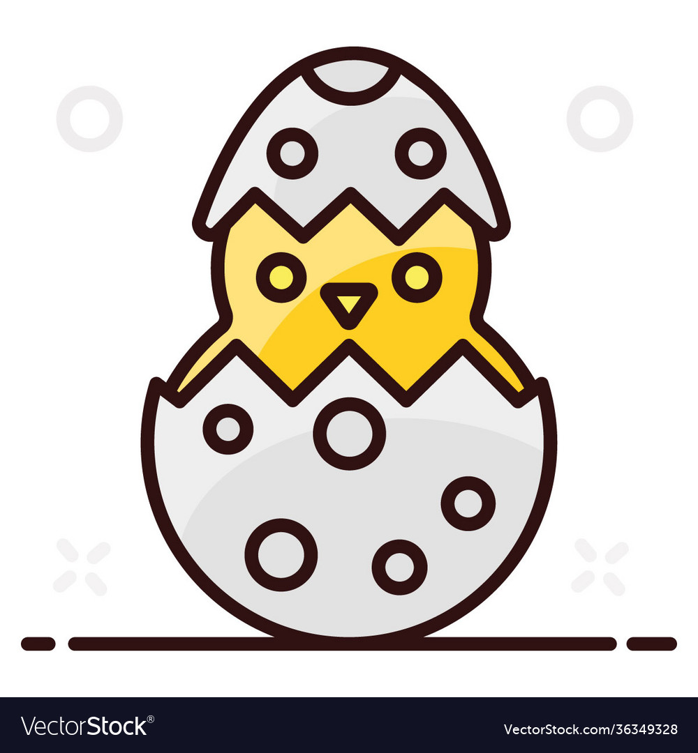 Chick Royalty Free Vector Image - VectorStock