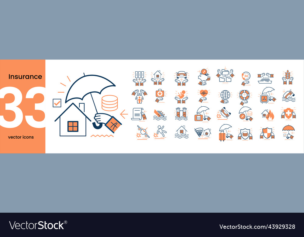 Concept icons set collection of different Vector Image