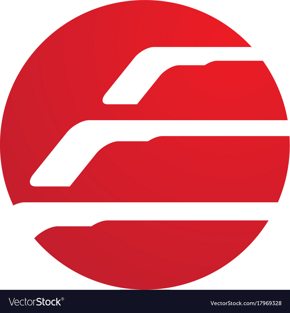 Faster logo template Royalty Free Vector Image