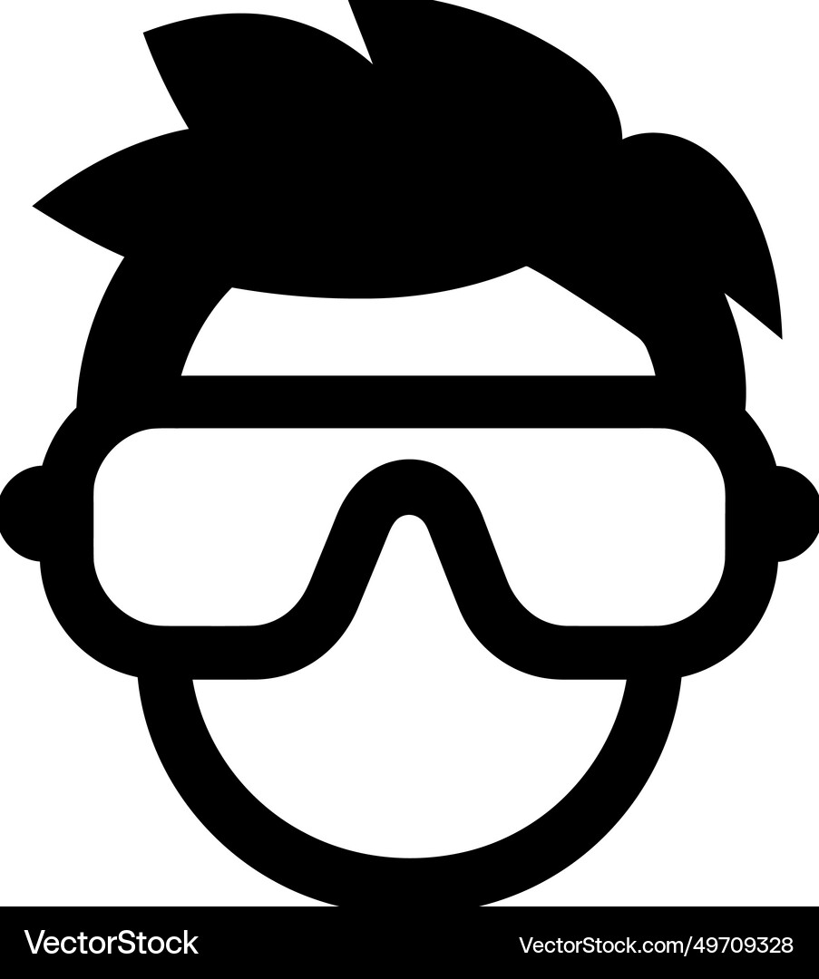 Snorkeling icon Royalty Free Vector Image - VectorStock
